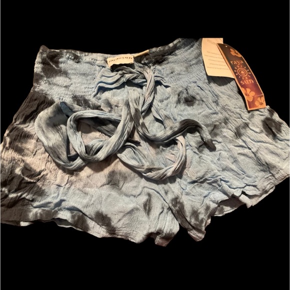 raya sun | Bottoms | Nwt Raya Sun Xs Girls Tie Dye Shorts With Elastic ...